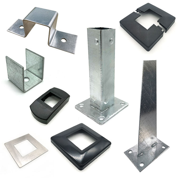 Base Brackets, Covers & Extensions | Fencing Components