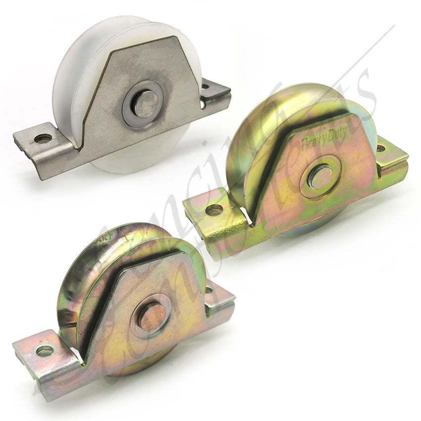 90mm Steel Sliding Gate Wheel – Fencing Components