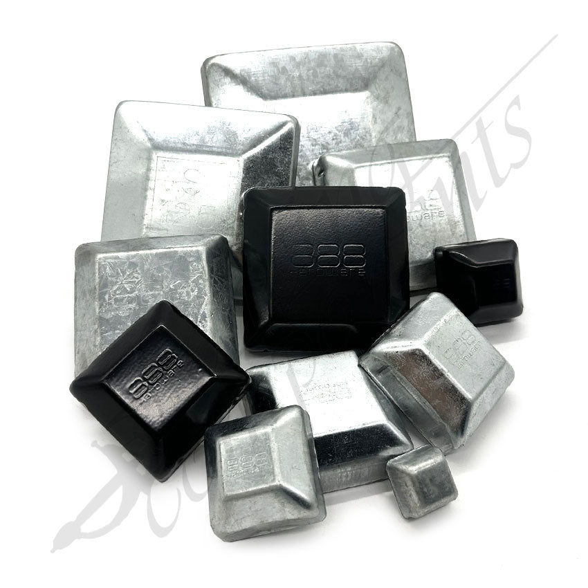 Steel Square Cap – Fencing Components