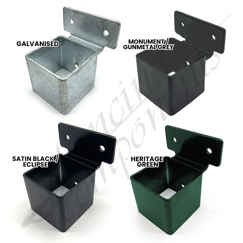 40x40mm Security Bracket Hot Dip Gal – Fencing Components