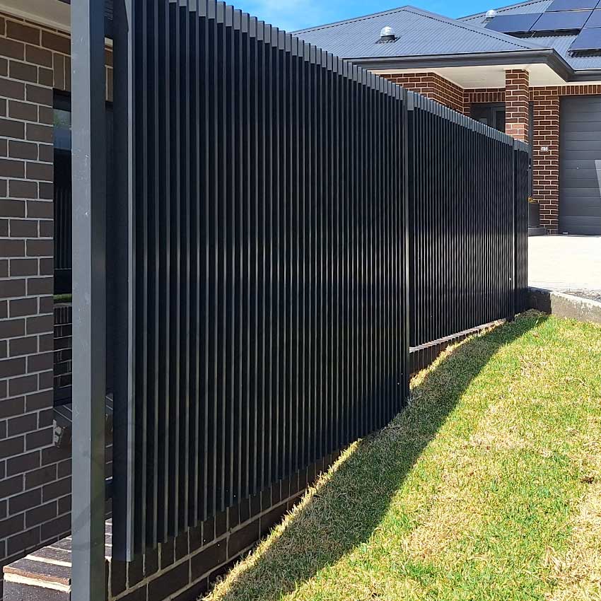 Aluminium 65mm Blade Designer Slat Panel – Fencing Components