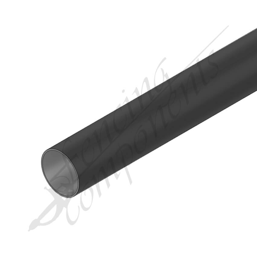 Steel CHS Round Tube Pipe 50NB/60.3mm - PDC Black (3.6mm MED) – Fencing ...