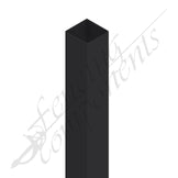 65x65mm Steel Post - Satin Black – Fencing Components