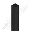 65x65mm Steel Post - Satin Black – Fencing Components