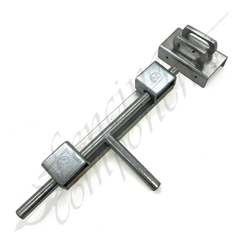 Broadhurst School Lock Kit - Zinc – Fencing Components