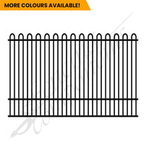 Aluminium Deco Loop Top Fence Panel – Fencing Components