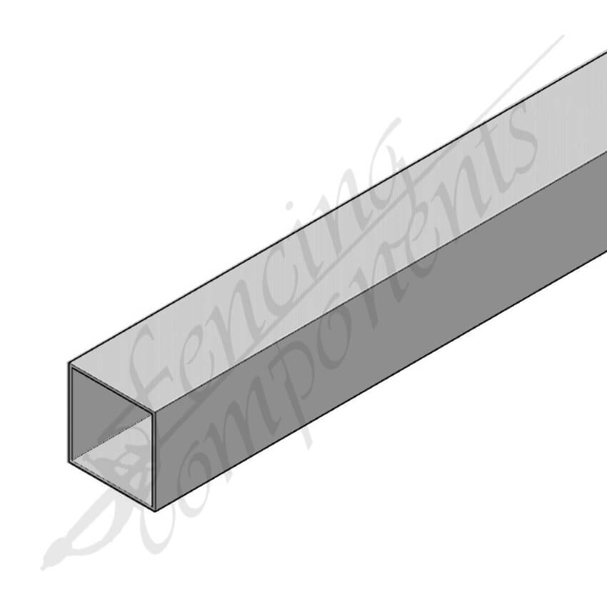 75x75x8000mm Gal Steel SHS [C350L0] – Fencing Components