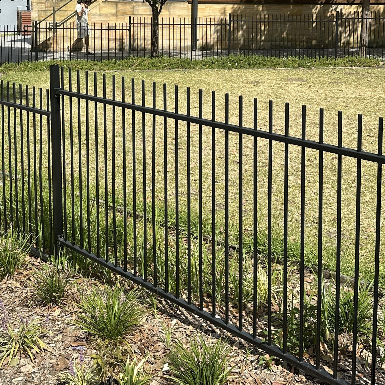 Aluminium Deco Rod Top Fence Panel – Fencing Components